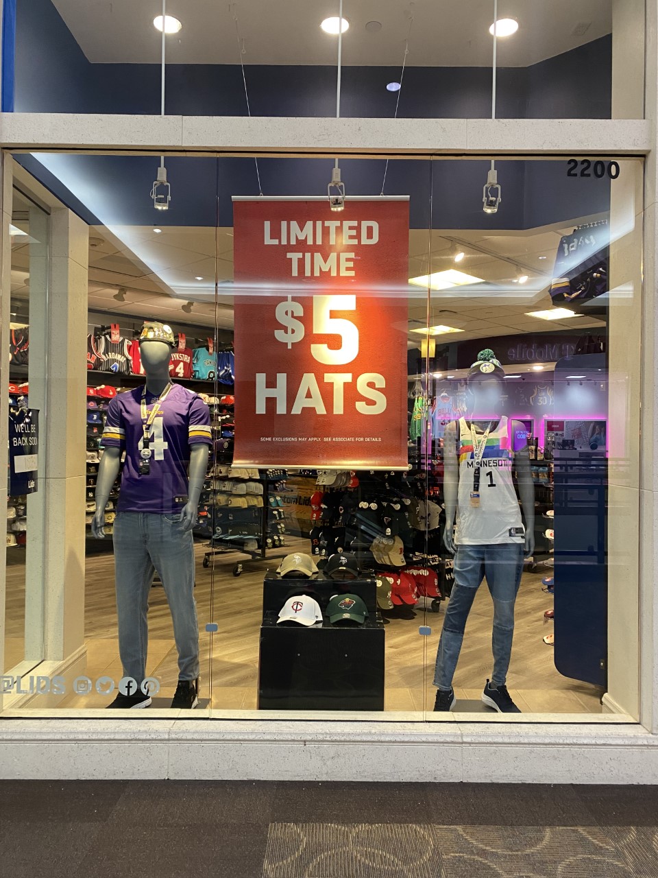 Lids - Semi-Annual Clearance Event | Eden Prairie Center